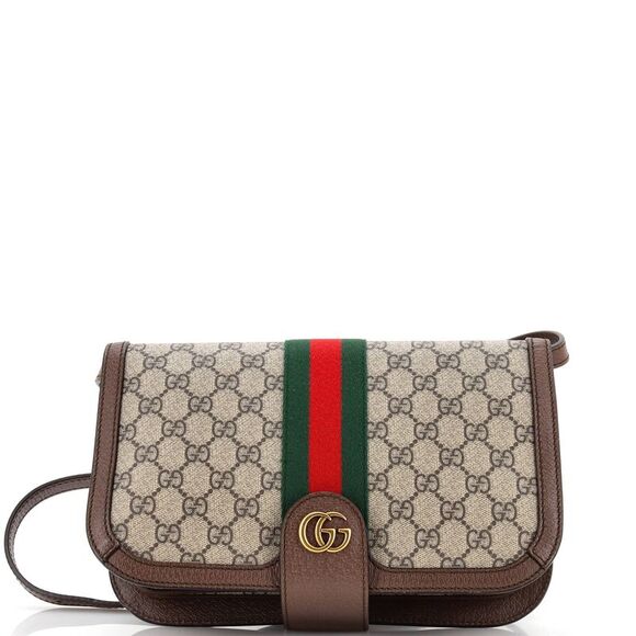 Gucci | Bags | Gucci Ophidia Compartment Messenger Bag Gg Coated Canvas ...